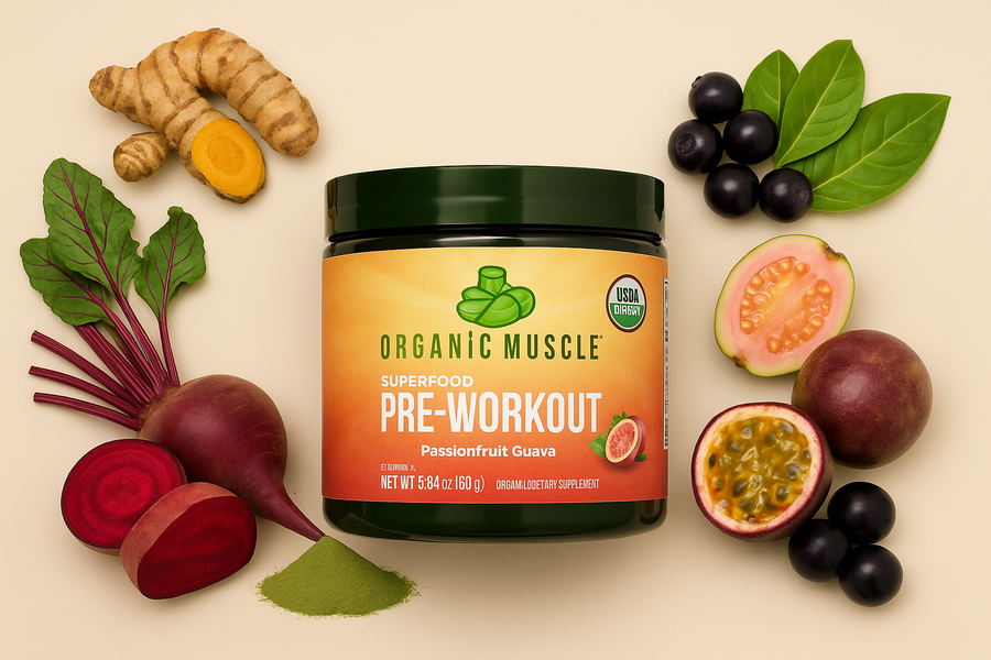 Organic Muscle - Certified Organic Fitness Supplements