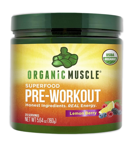 Organic Muscle - Certified Organic Fitness Supplements