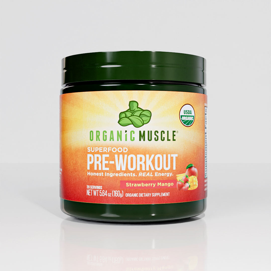 Organic Pre Workout Strawberry Mango