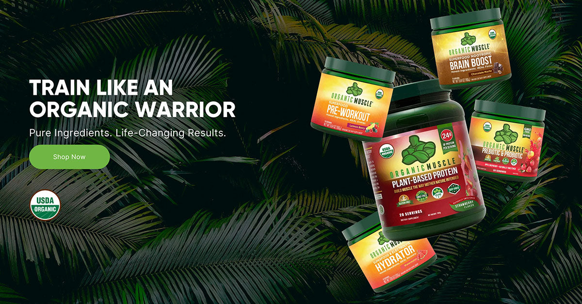 Organic Muscle - Certified Organic Fitness Supplements