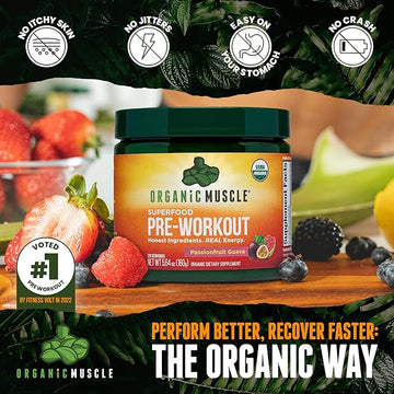 Organic Muscle - Certified Organic Fitness Supplements