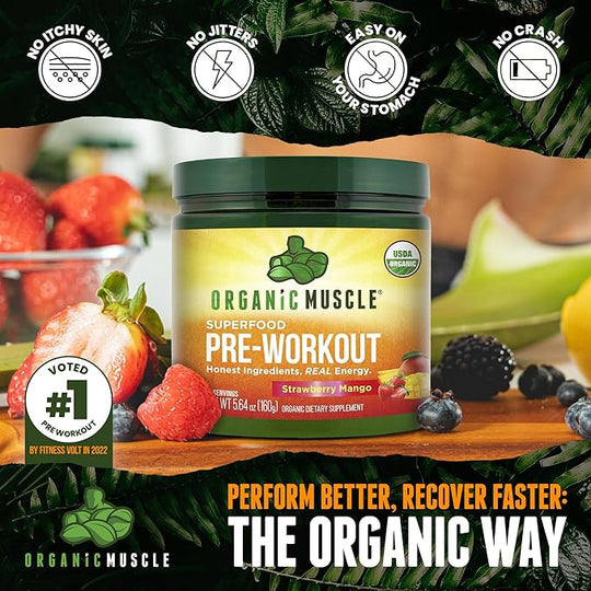 Organic Muscle - Certified Organic Fitness Supplements