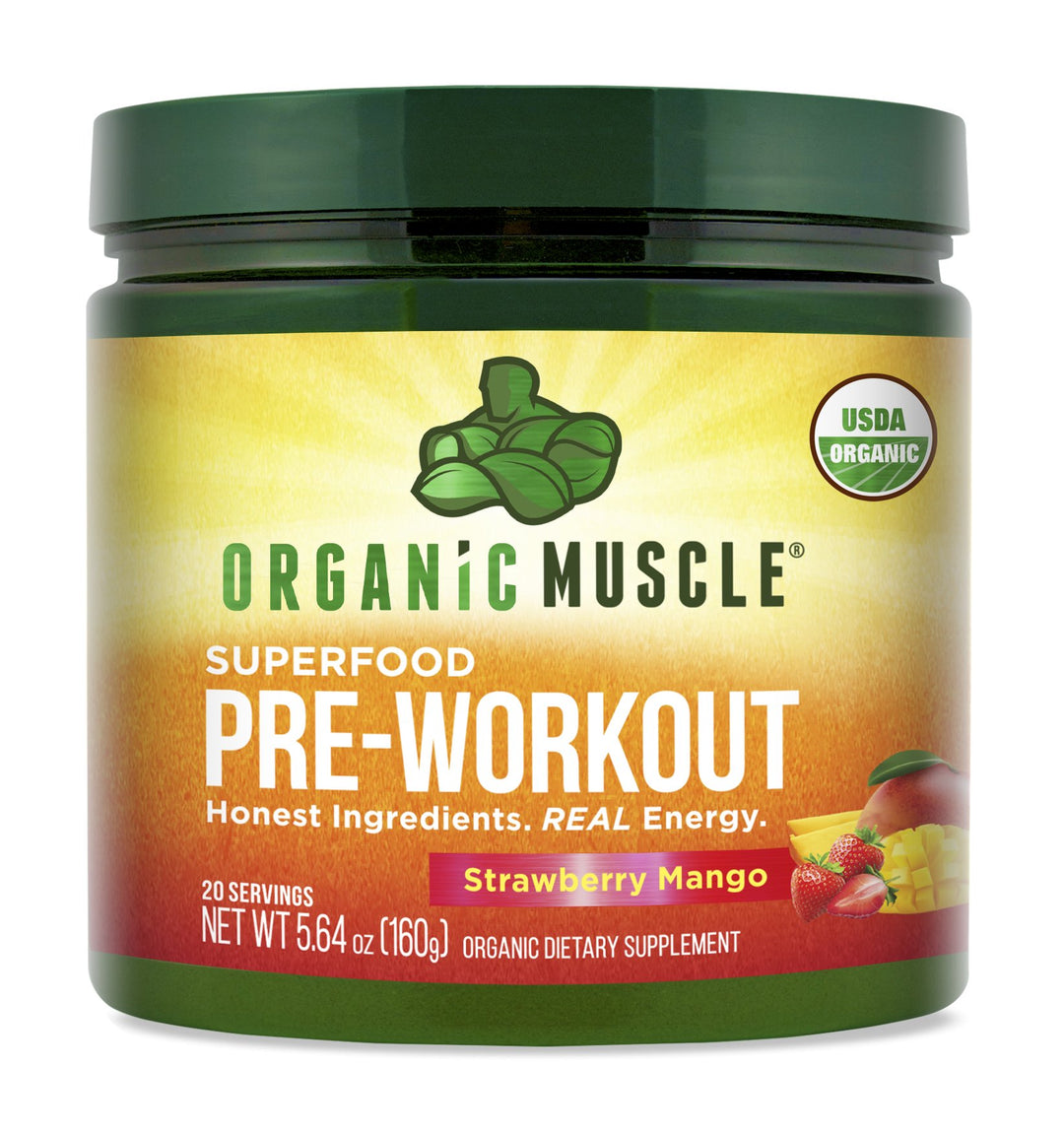 Organic Green Tea Extract For Natural Pre Workout - Organic Muscle